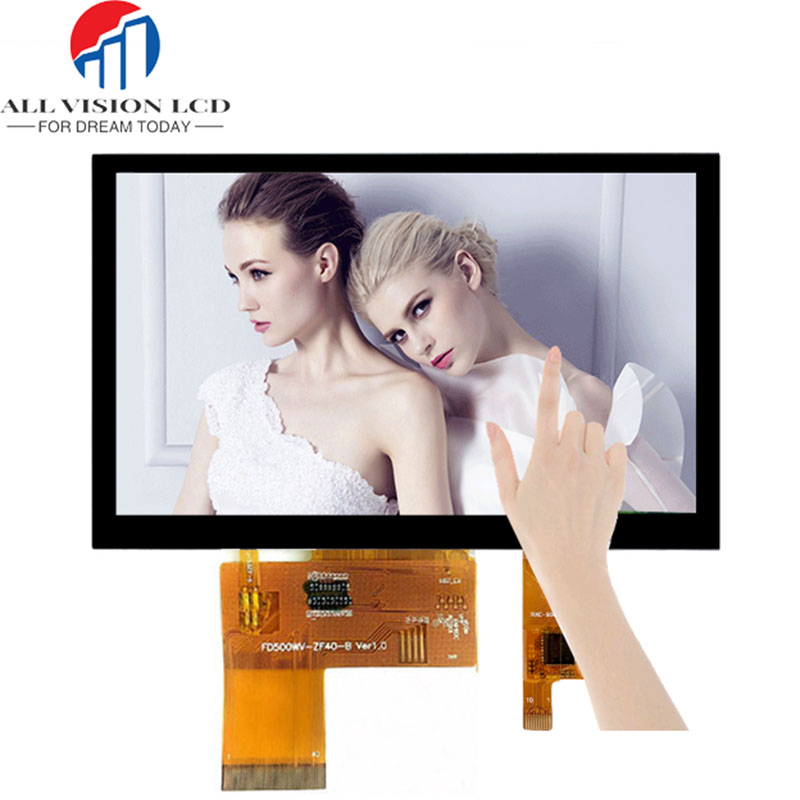 High Quality IPS 480*800 5.0 Inch Landscape screen TFT Lcd touch sreen ...